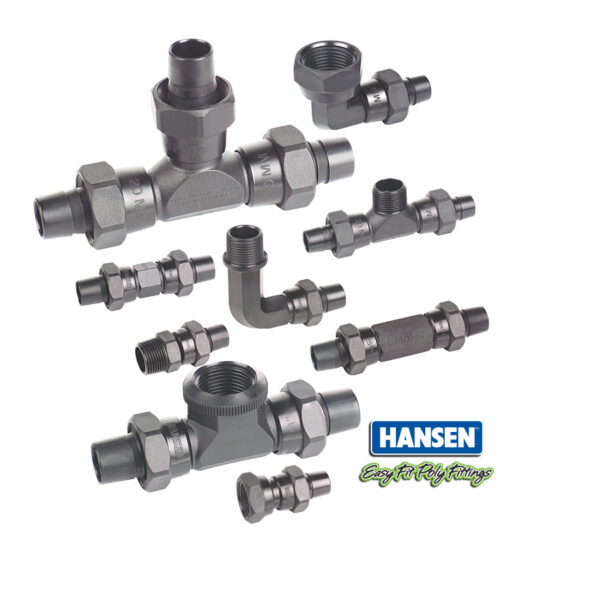 HANSEN EASY FIT POLY FITTINGS – HR Products
