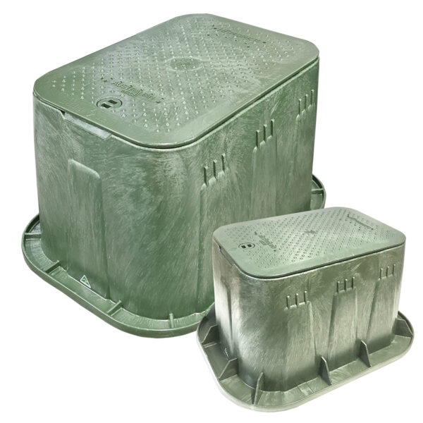 NEW DESIGN COMMERCIAL SERIES VALVE BOX – HR1419 RECTANGLE – HR Products